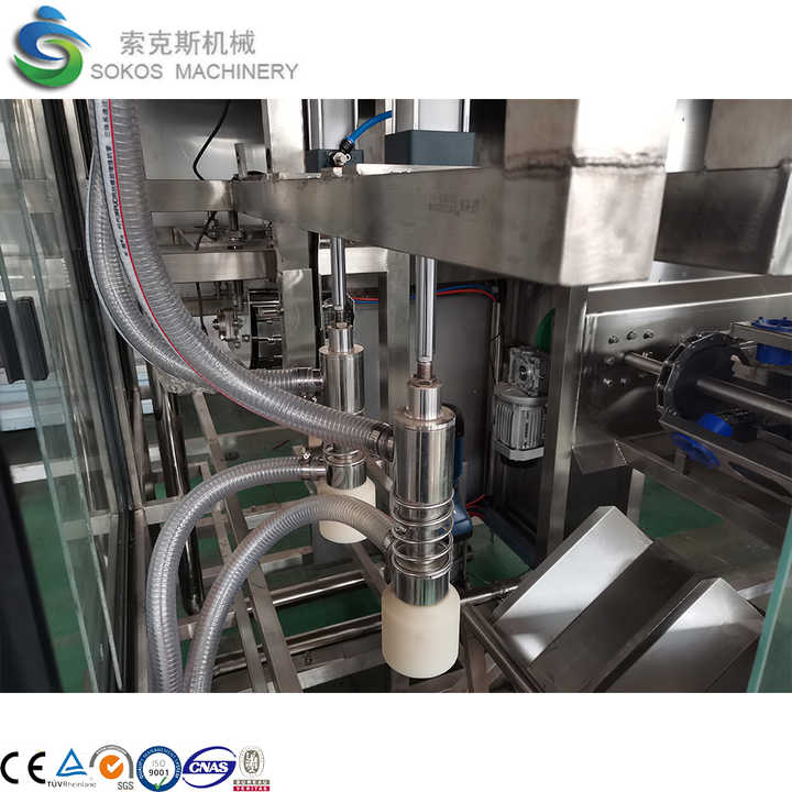 Efficient 5 Gallon Big Bottle Barrel Capper Bottle Washing Filling ...