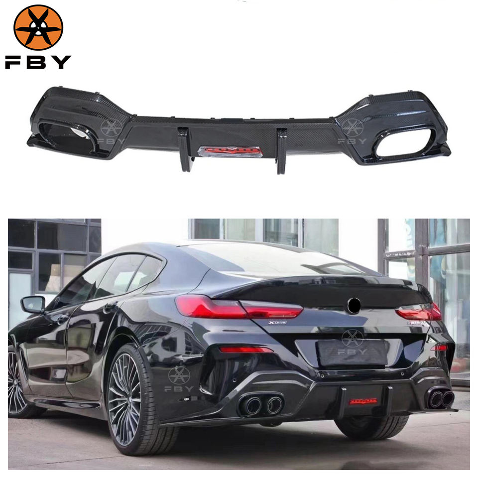 High Quality TAKD Style Carbon FIber Rear BumperDiffuser for BMW 8 ...