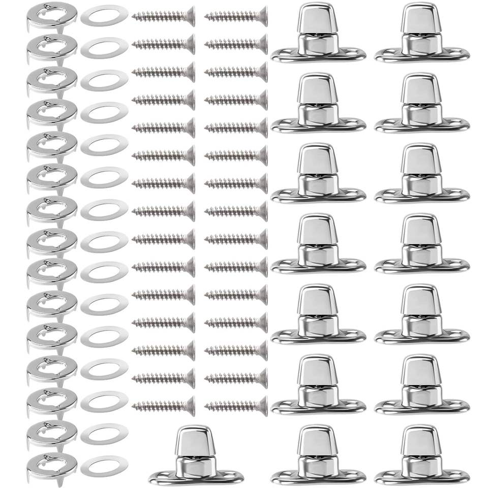Marine Grade Twist Lock Fasteners Rustproof Turn Button Boat Turn ...