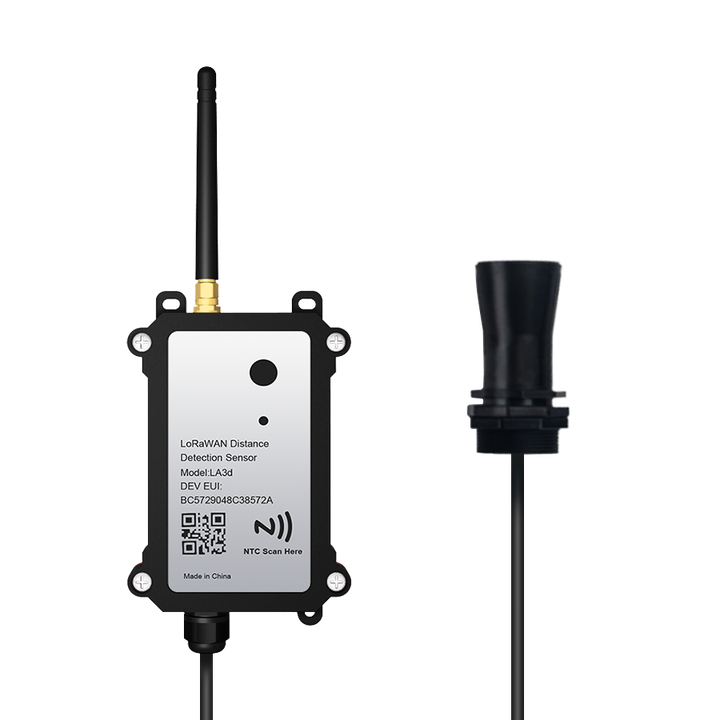 BLE-Configured LoRaWAN Ultrasonic Level Sensor - Remote Wireless ...