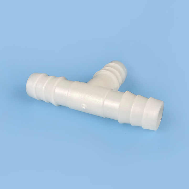 Plastic T Shape Hose Fitting 6.4mm Hose Barb 3 Ways Tee Barbed Tube ...