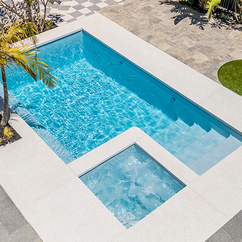 Swim Spa Shell - Acrylic Freestanding Outdoor Luxury