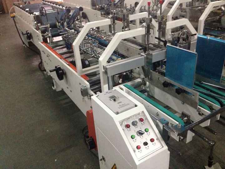 ZH-800 Automatic Box Folder Gluer Machine - Efficient & Reliable