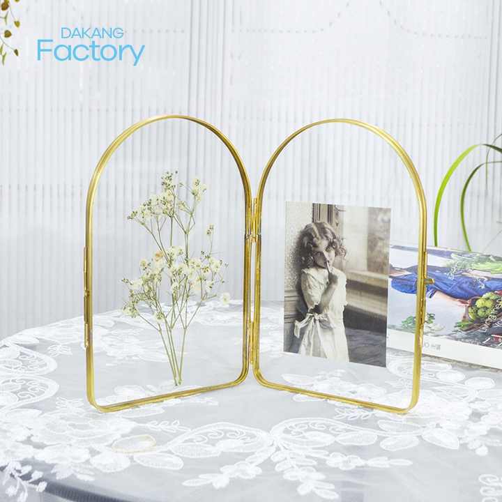 3 Open Glass Frames - Elegant Photo Albums & Accessories