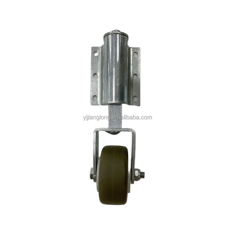 50x23mm Retractable Spring Side-Mounted TPR Swivel Castors