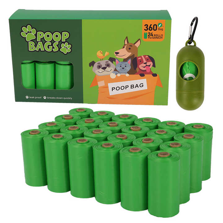 Custom Printed Scented Dog Poop Bags - Sustainable & Cute