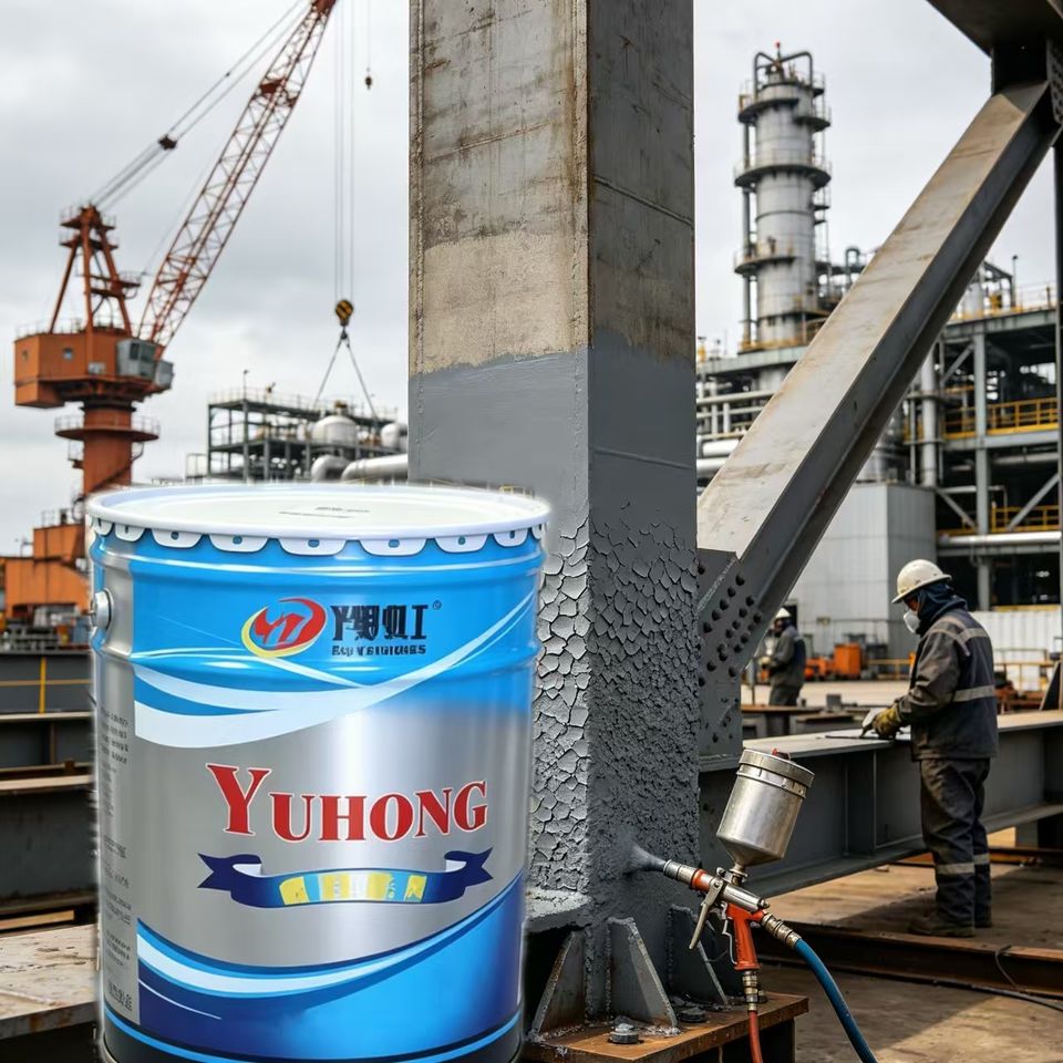 Yuhong Epoxy Mica Iron Intermediate Coat Anti-rust for Industrial Steel ...