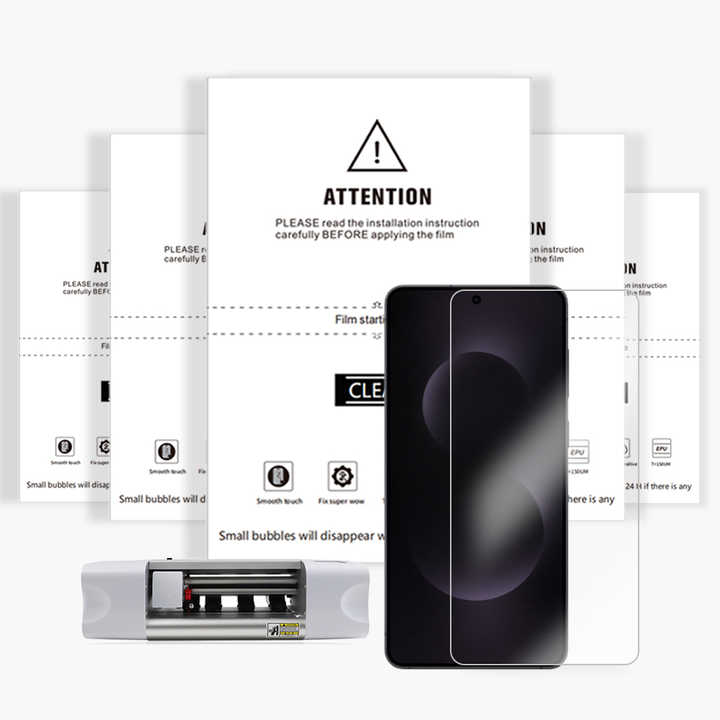 0.15mm EPU Matte Screen Protector Film Soft Laminas De Hidrogel Mica ...