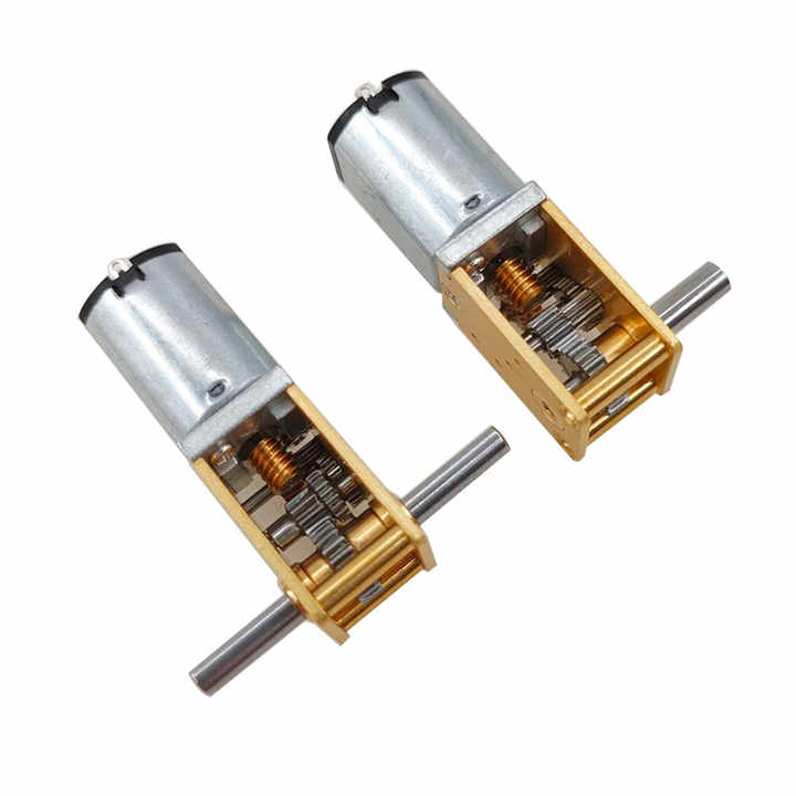 Self Locking Worm Gear 1218-n20 Miniature Dc Reduction Gear Motor 12v ...