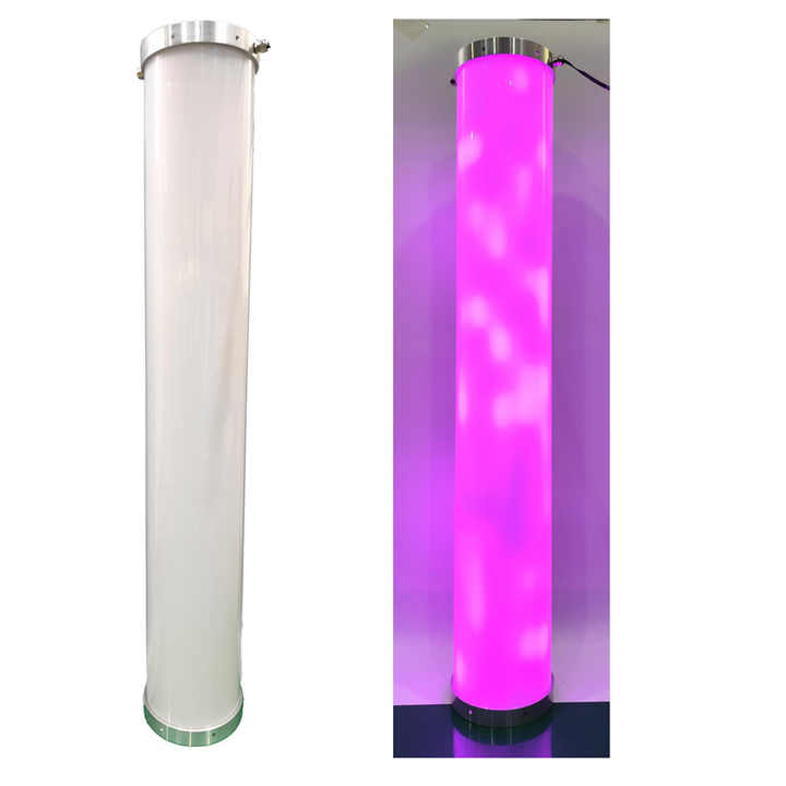 360 Degree RGB LED 150mm Tube DMX RGB Pixel Outdoor Addressable Stage ...