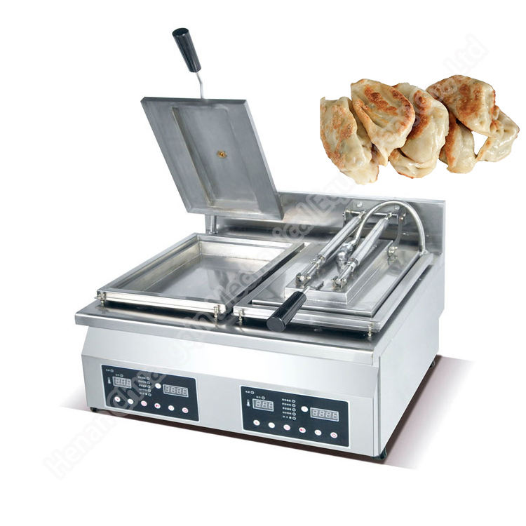 Fried Gyoza Cooker Dumpling Automatic Dumpling Griller Machine Gyoza ...