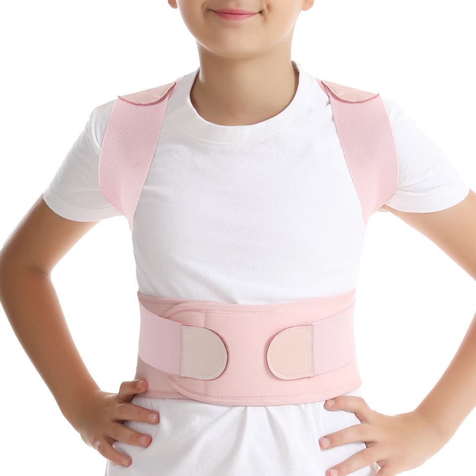 Adjustable Orthopedic Back Straightener Shoulder Back Support Brace ...