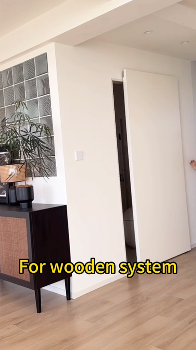 Invisible Sliding Door Hardware - Wall Mounted Rail & Wheels for ...