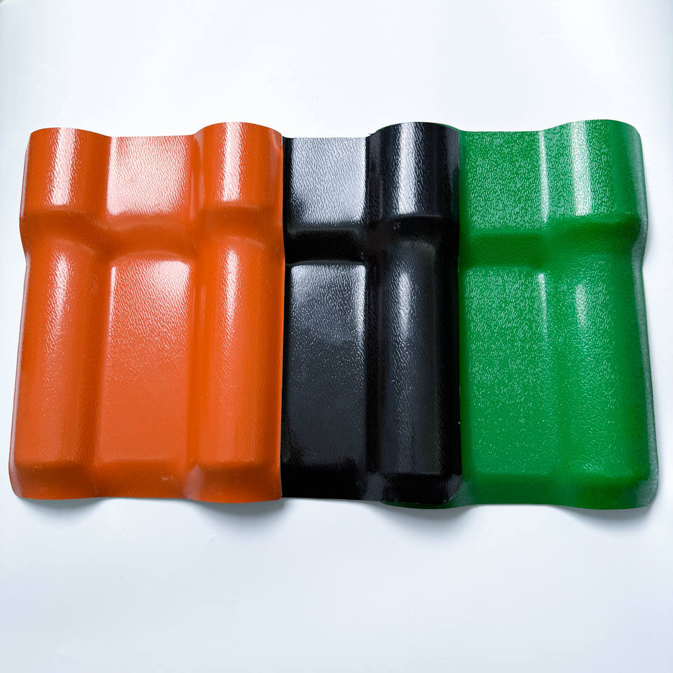 Modern Square PVC Roof Tiles for Apartments with Enhanced UV Protection ...