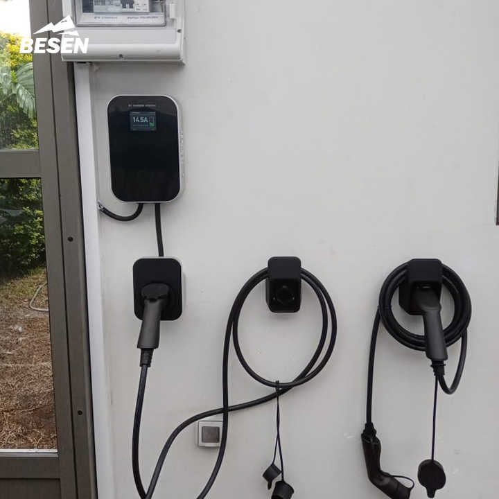 BESEN EVSE Dynamic Load Balancing EV Charging Wall Box 22kW 32A Smart ...