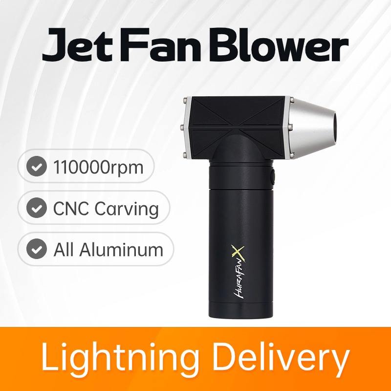 110000rpm Mini Jet Turbo Fan Blower - Portable & Rechargeable