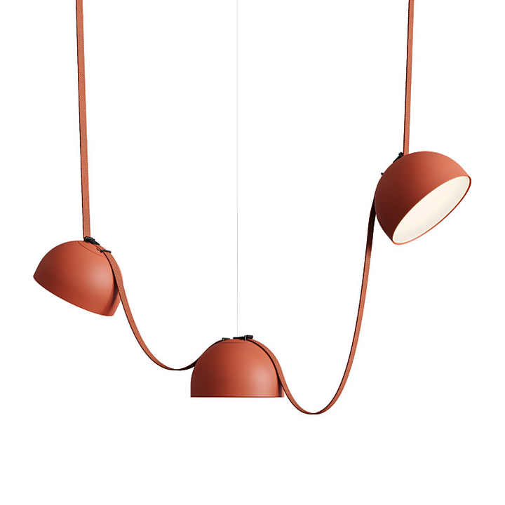 Belt Hanging Floating Pendant Light Fixtures For Living Room Hotel ...