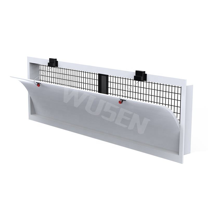 Wall Mounted Air Inlet for Poultry Farms - Ventilation Solutions