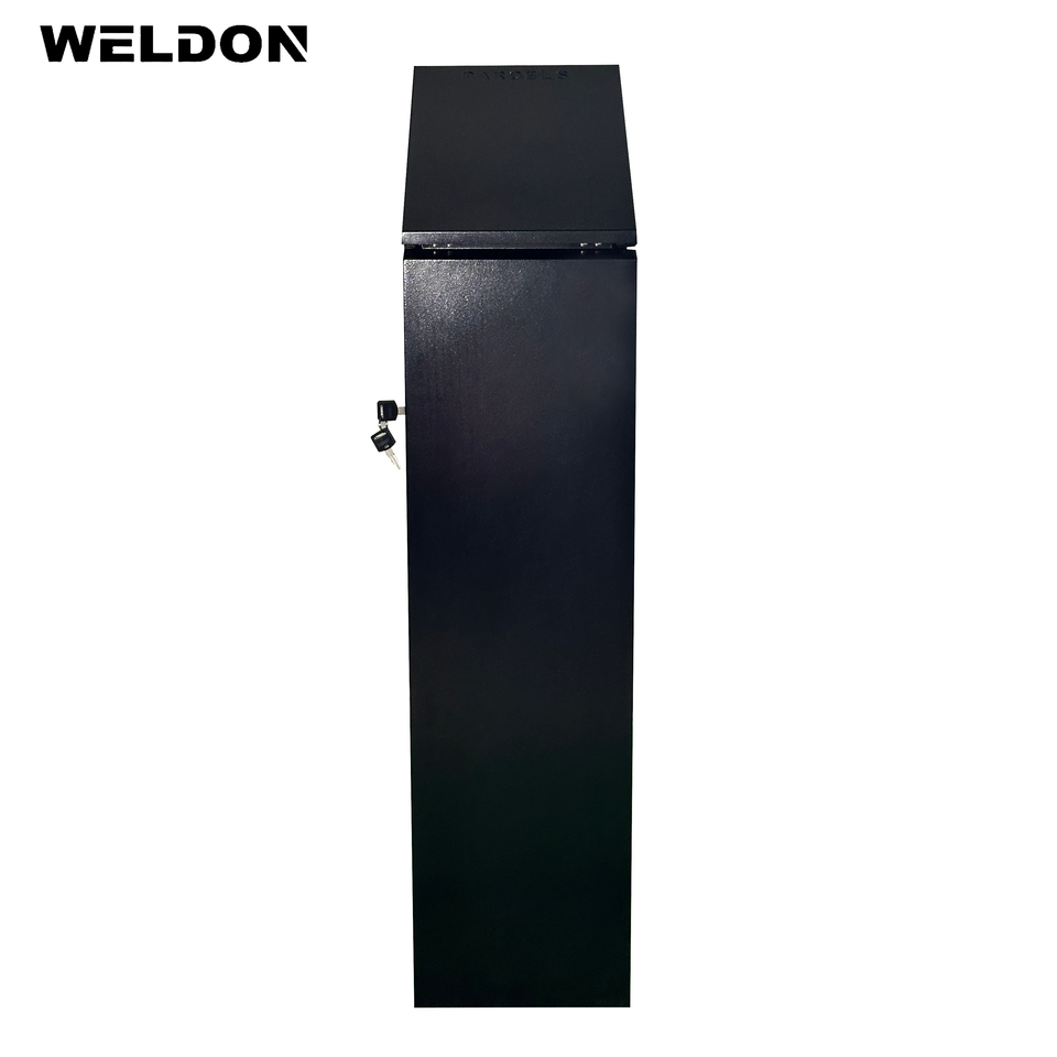 Weldon Free Standing Lockable Parcel Letter Box Outdoor Waterproof ...