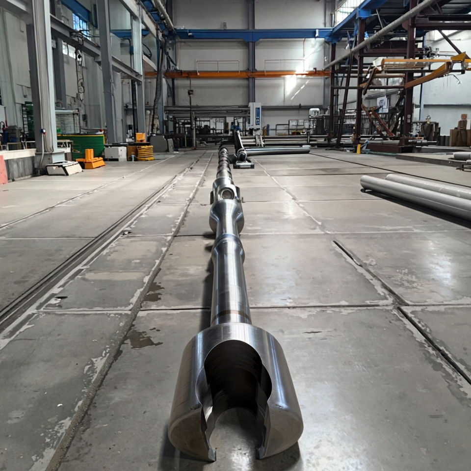 ETERNAL Large Forging Universal Shafts 34CrNiMo6 Steel HRC53~58 Surface ...