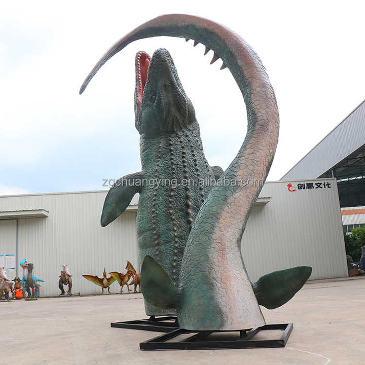 Outdoor Zoo Decor Life Size Fiberglass Animals Prehistoric Animals ...