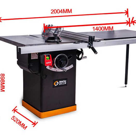 Cabinet Dado Table Saw with Dado Blade - Hobby & Profession