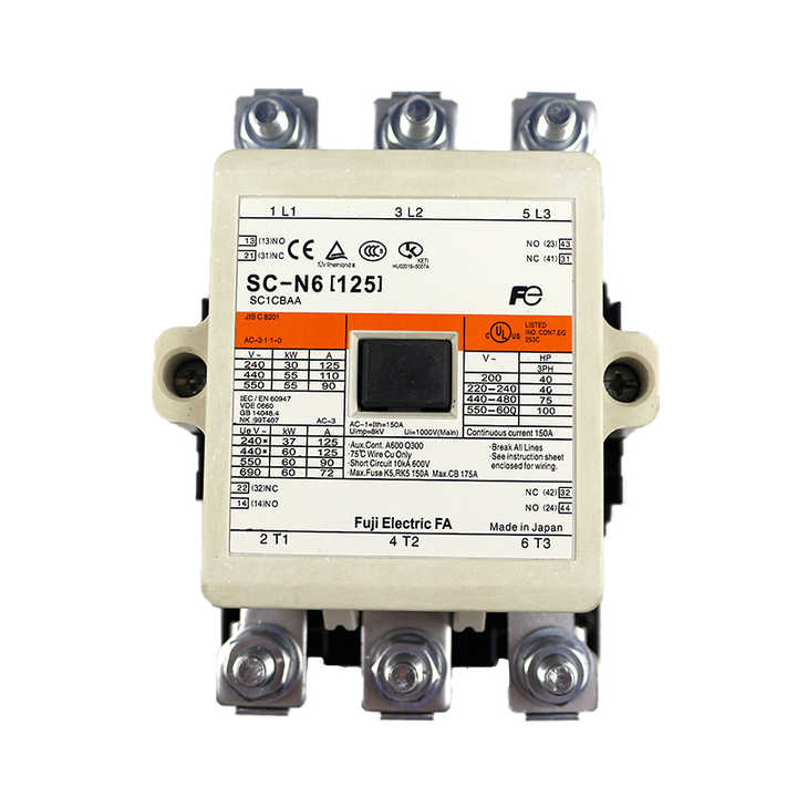 SC-N6 Japan Fuji electromagnetic contactor terminal connection type AC contactor brand new ...