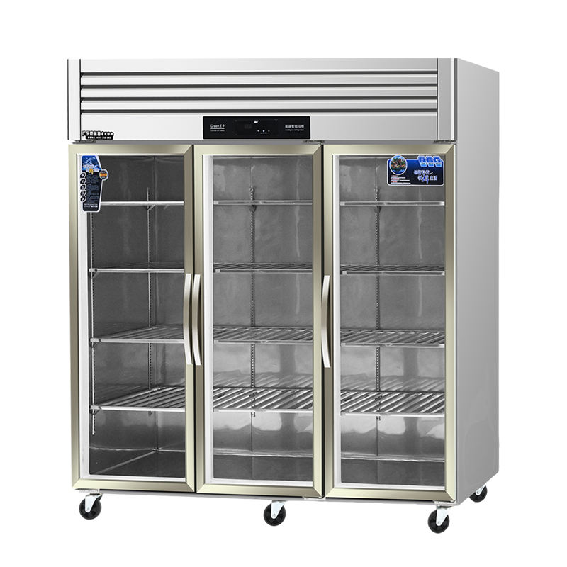 Commercial 3-Door Heavy Duty Upright Refrigerator Freezer Air Cooling ...