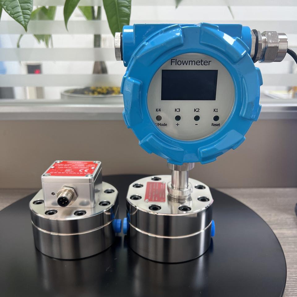 High-range Liquid Micro-flow Round Gear Micro-flowmeter, High-precision ...
