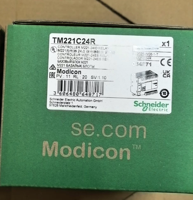 Modicon M221 All-in-One PLC 16-Point 1 Ethernet Port Input/Output Relay ...