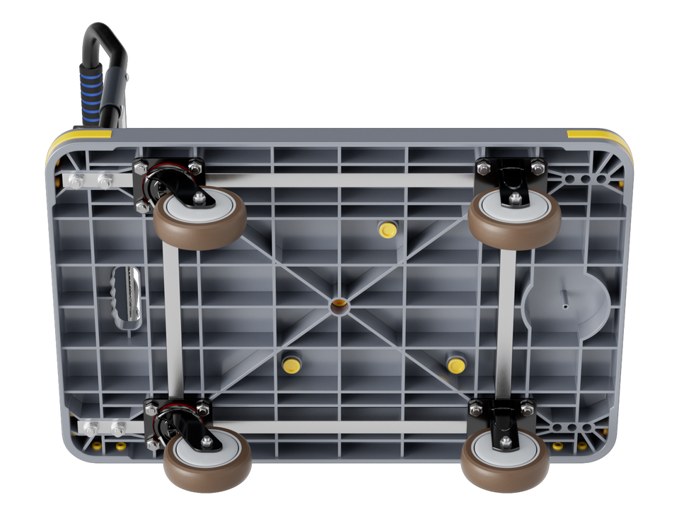 Load Capacity 150kg Hand Truck Hand Push Cart Foldable Hand Truck ...