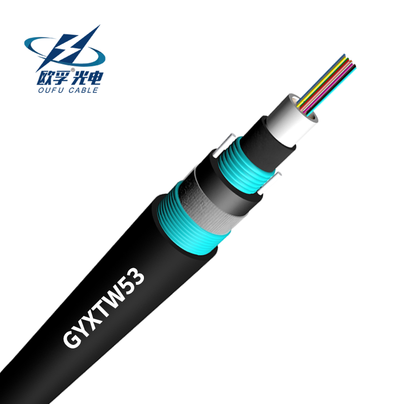 GYXTW53 Singlemode Fiber Optic Cable Outdoor Direct Buried 4-48 Core ...