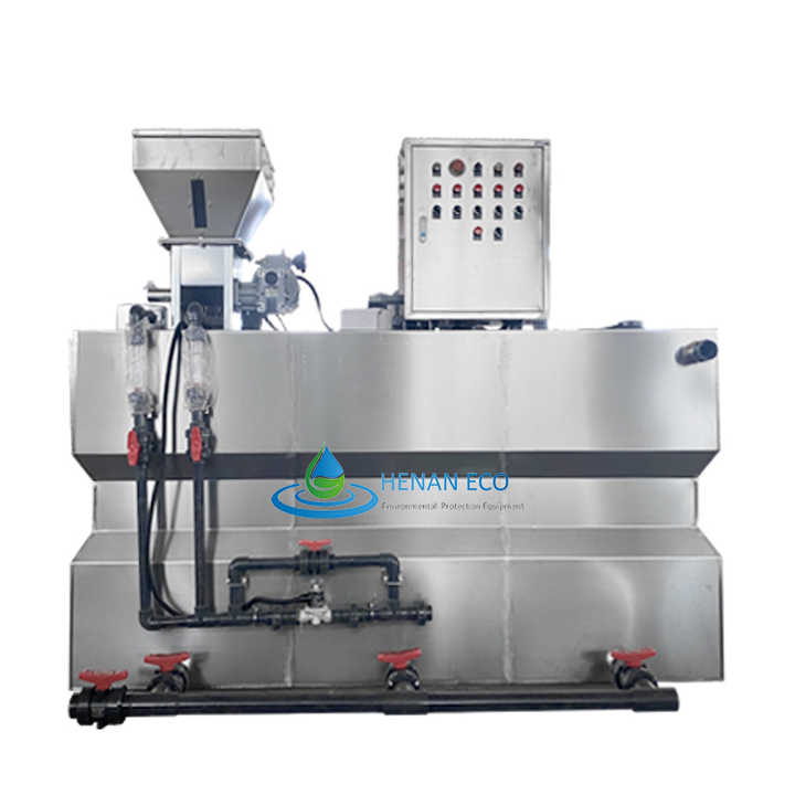 Polymer preparation system SS304 Automatic Chemical Dosing Device for ...
