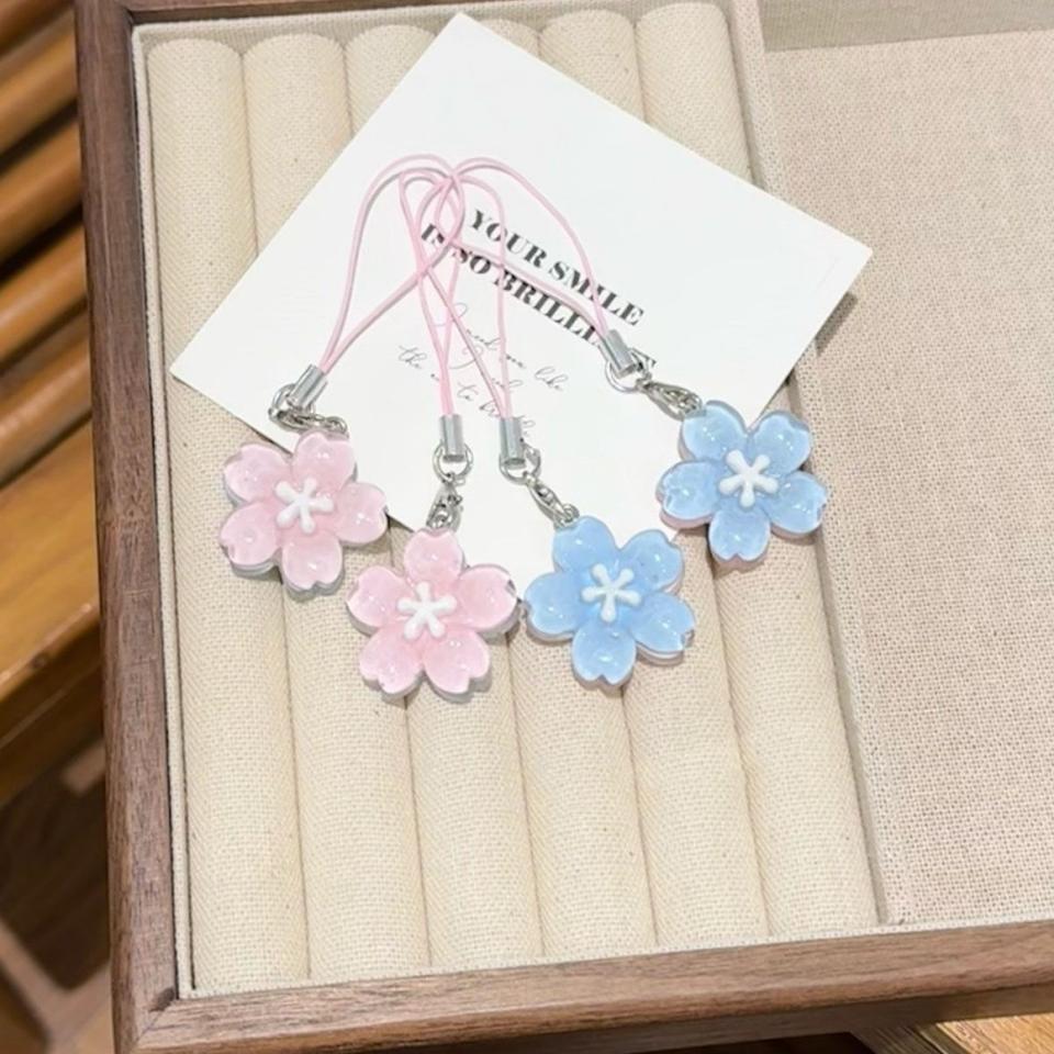 Sakura Flower Keychain Pendant for Handbag Accessories Stylish Cute ...