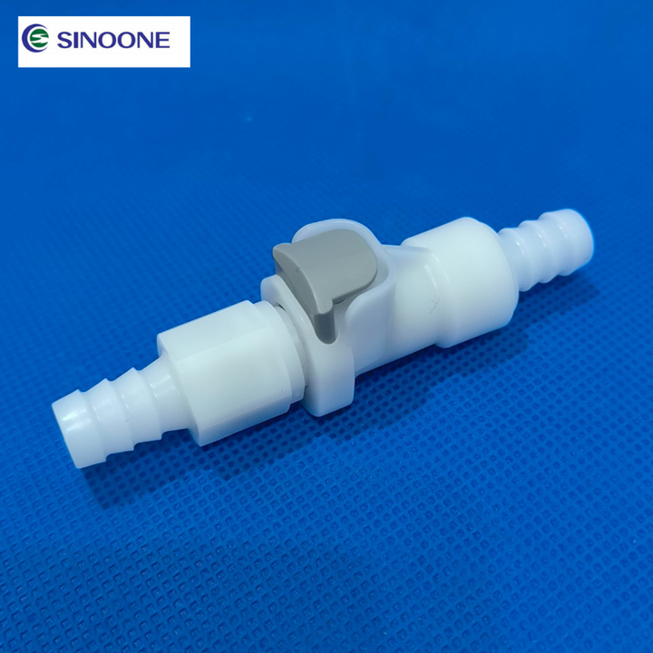 Sinoone Large Orifice Plastic Quick Connector Coupling 1/4 Male Insert ...