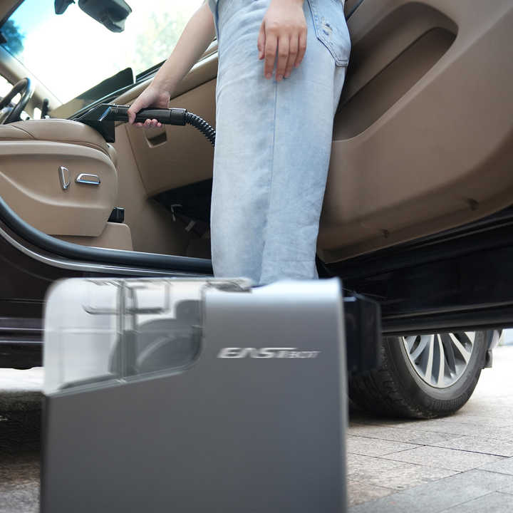 Fabric Double Brush Corded Sofa 15kpa Spray Car Dry Wet Steam Vacuum ...