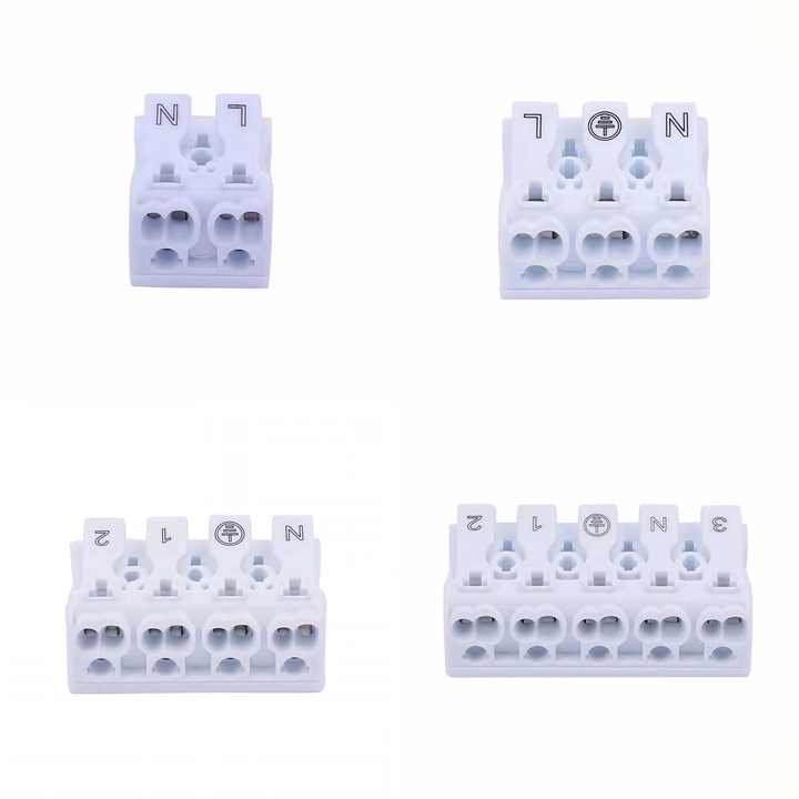 3-Pin 3-Poles LED Lighting Connector Industrial Commercial Electric ...