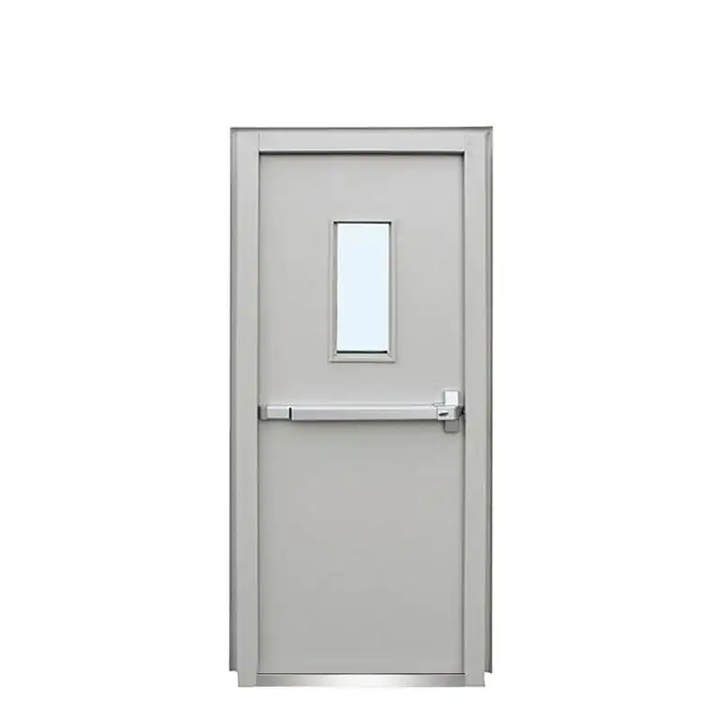 Certified Fire Rated Glass Door with Clear Vision Panel and 60/90 ...
