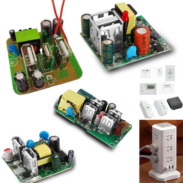 OEM Factory Customization Power Strip USB PCBA 15W Charging Module 5V1a ...