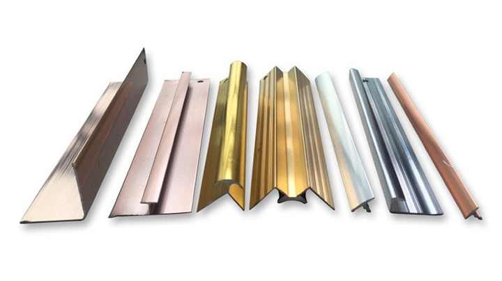 Trim Corner Metal I Shape Wall Tile Edge Aluminum Decorative Strip ...