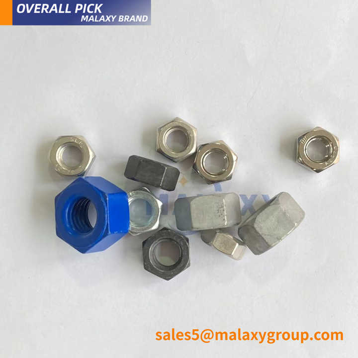 MALAXY Hex Nuts - Durable Stainless Steel Fasteners