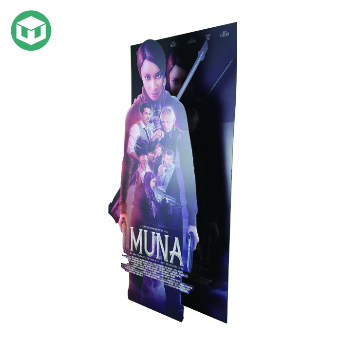 Advertising Movie Cardboard Standees - Life Size & Customizable