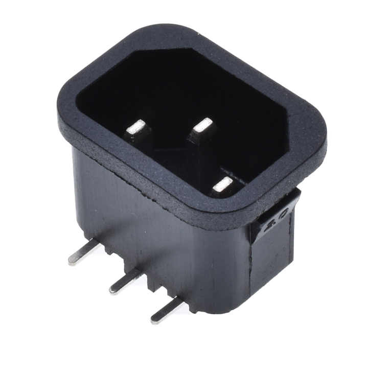 IEC C14 power socket 3 Jacks Male Electric Outlet Converter For PDU UPS ...