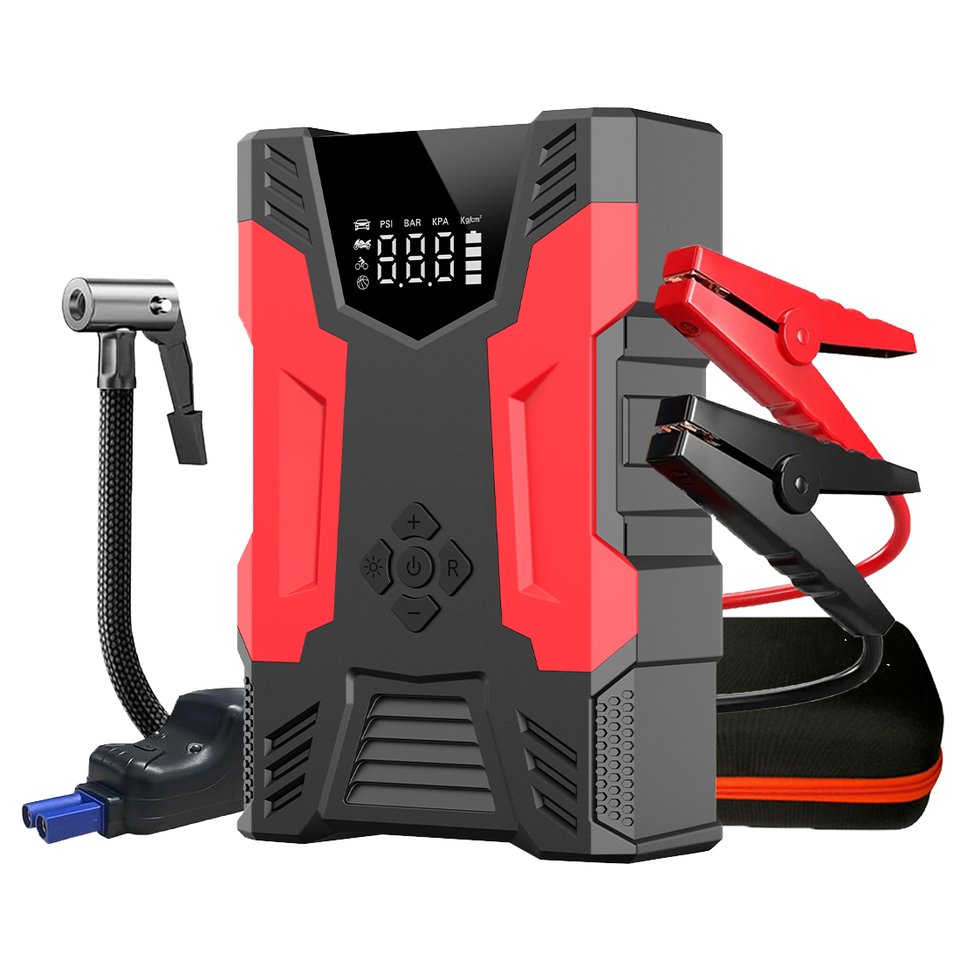 All-in-one Emergency Car Jump Starter with LED Light