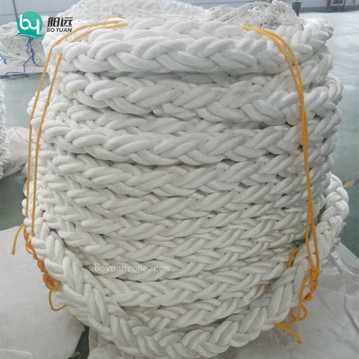 ISO Certified Marine Rope PP Multifilament Rope 8/12Strands PP Hoisting ...