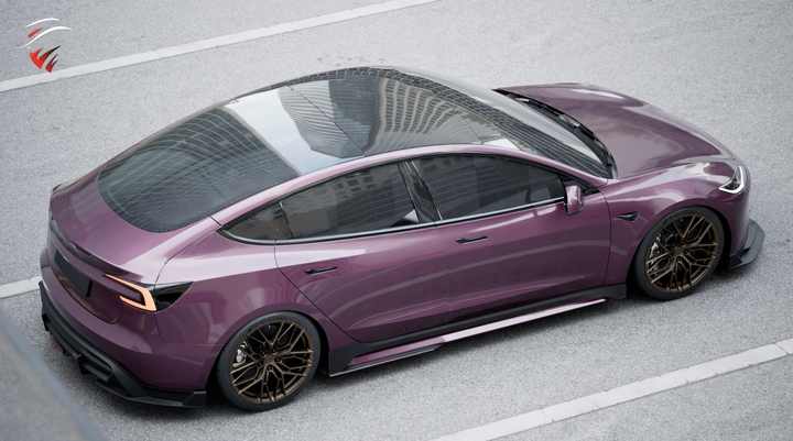 Car Aero Kit for Tesla Model 3 Highland - Custom Accessories