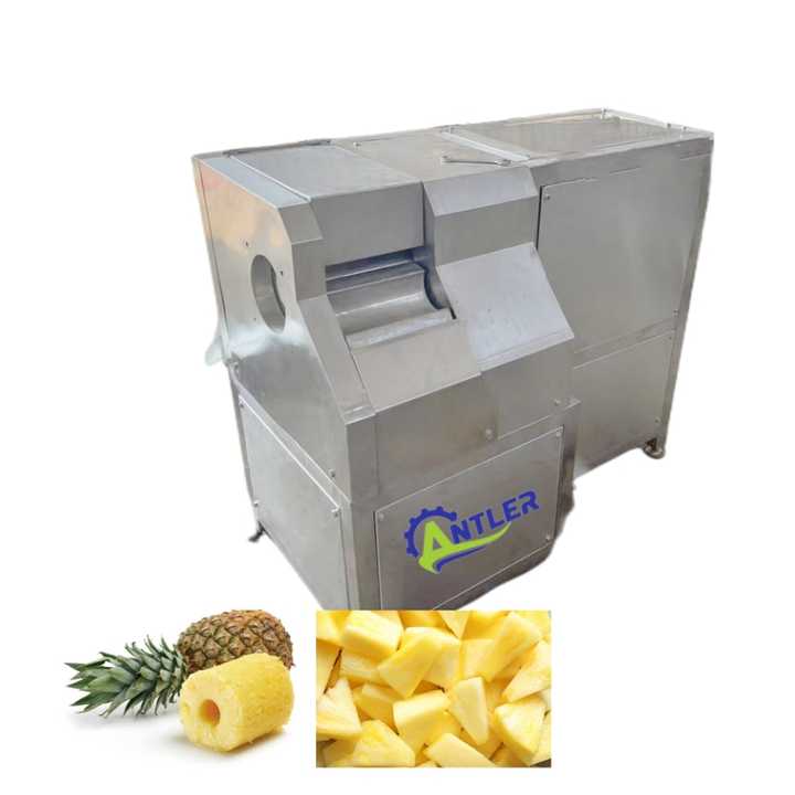 New Model Automatic Pineapple Peeling Machine Pineapple Chunks Cubes ...