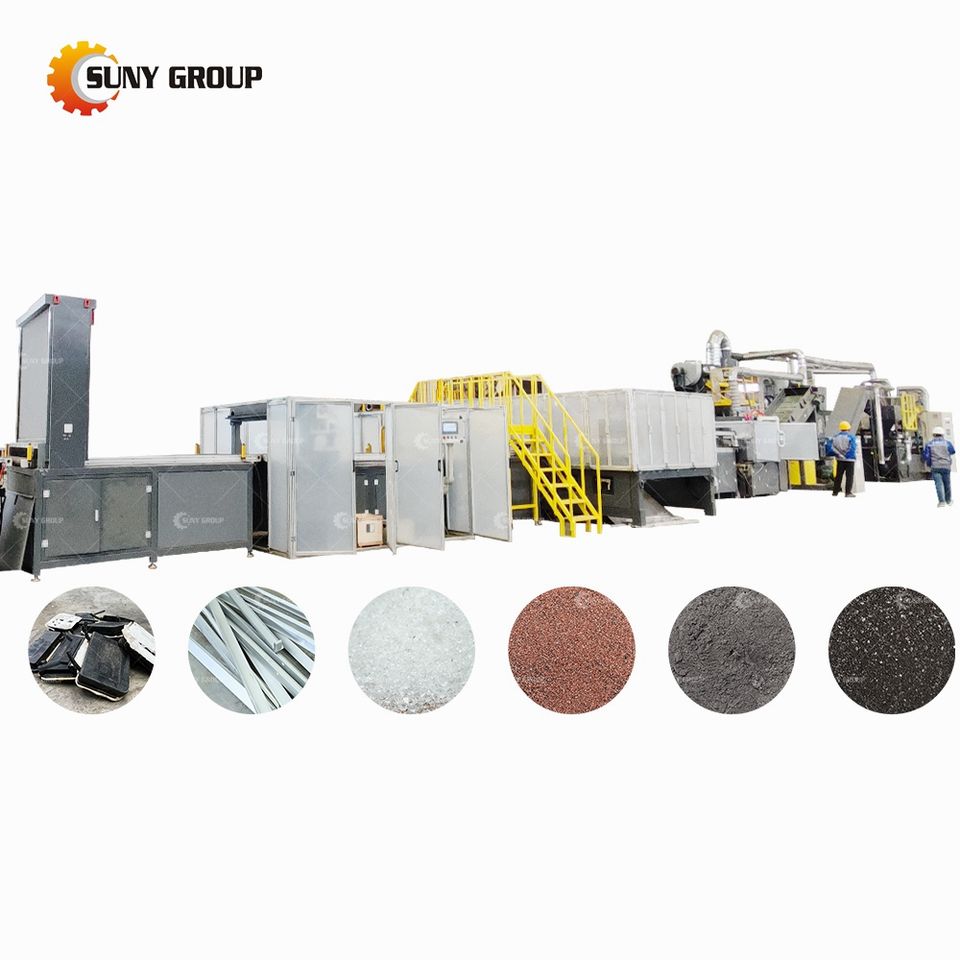 Fully Automated Waste Solar Panel Recycling Machine Production Plant ...