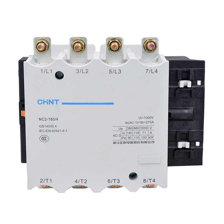 CHINT NC2 Series 3P/4P 115A NC2-115 NC2-115/4 Power AC Contactor NC2-115 NC2-115/4 110V/127V ...