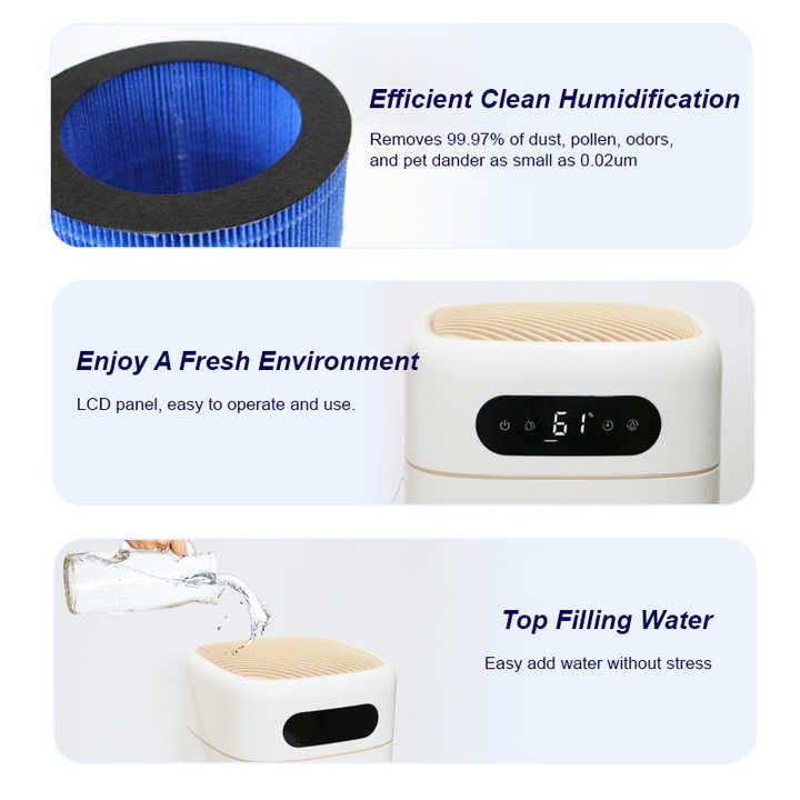 Wifi Smart 6L Large Capacity Large Atomization Evaporation Humidifier ...